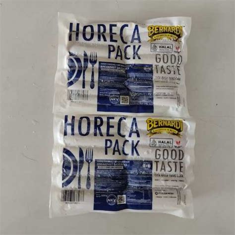 Jual Bernardi Horeca Pack Sosis Daging Sapi Dan Ayam 500gr Beef