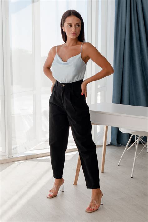 Джинсы слоучи Just Fashion Черный 40 от продавца: Bonny Savor – в ...
