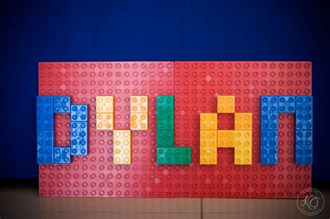 Dylan Lego Board Decor Lego Party