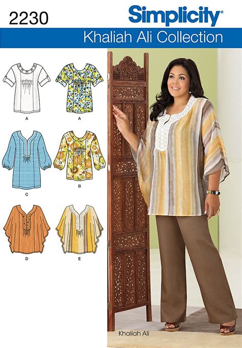 Plus Size Tunic Dress Pattern