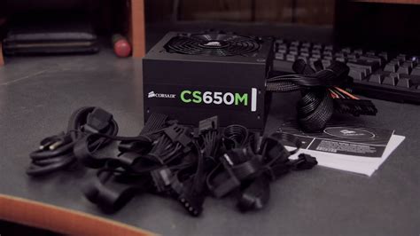 Corsair Cs650m 650 Watt Psu Unboxing And Overview Youtube