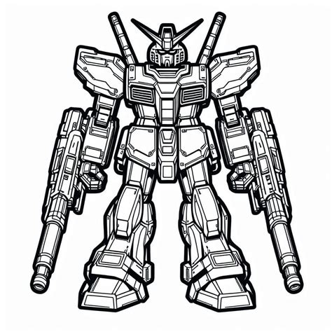 ガンダムフリー 印刷可能ぬりえ無料ダウンロード