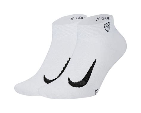 Nike Mens Multiplier Low Golf Quarter Socks 2 Pairs Golfonline