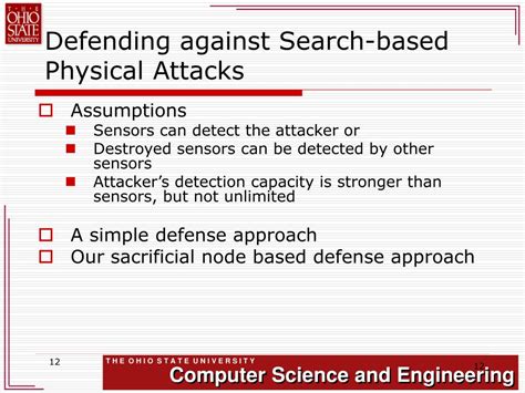 Ppt Defending Against Search Based Physical Attacks In Sensor Networks Powerpoint Presentation