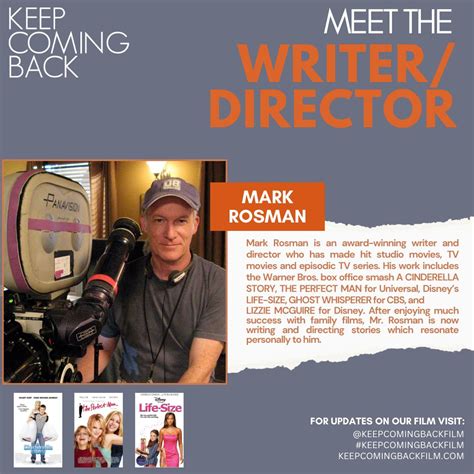 Meet Mark Rosman Author Of Keep Coming Back Mark Rosman Posted On The Topic Linkedin
