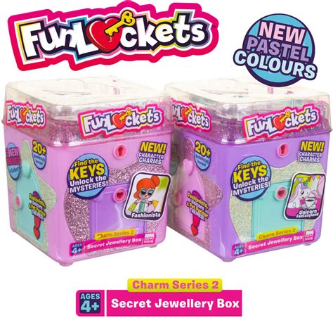 Funlockets Jewellery Box Series 2 Asst Wholesale