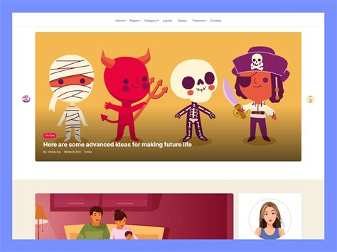 Halloween Web UI UX Design By Lenxco On Dribbble