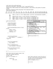 CSE Final Cheat Sheet Public Static Void Main String Args Cfw ArrayList Arr Remove Names