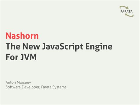 Nashorn The New Javascript Engine For Jvm Speaker Deck