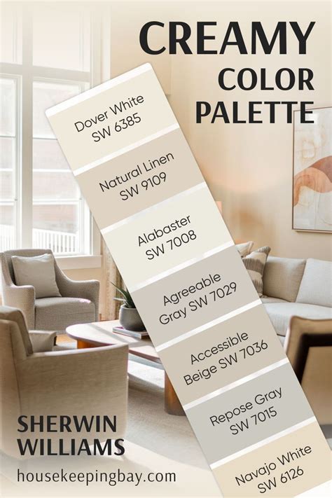 Colors Similar To Creamy Sw 7012 By Sherwin Williams Artofit