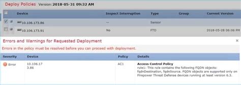 Understand FQDN Feature On Firepower Threat Defense FMC Managed Cisco