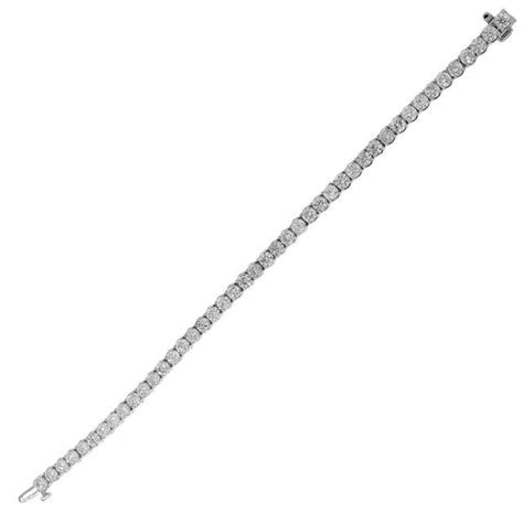 1267 Carats Diamonds Gold Tennis Bracelet For Sale At 1stdibs