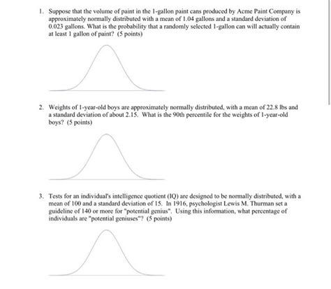 Solved Suppose That The Volume Of Paint In The Gallon Chegg