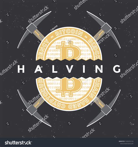 Bitcoin Halving Over 184 Royalty Free Licensable Stock Vectors
