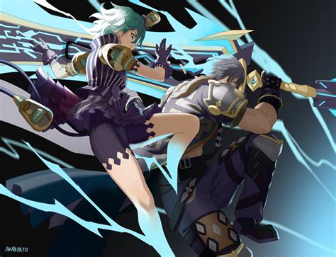 Zeke Von Genbu And Pandoria Xenoblade Chronicles And More Drawn By Nanaya Danbooru