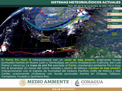 La Jornada Prevén Fuertes Lluvias En Varios Estados Del País