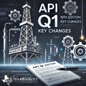 Understanding The API Q1 10th Edition Whats New And What It Means For You Texas Quality