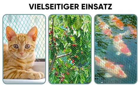 Lampox Vogelschutz Netz Obstbaumnetz Gartennetz Teichnetz Pool Netz