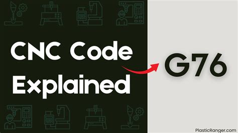G76 Cnc Code Beginners Guide To Threading Cycle Programming