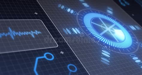 image of scope scanning processor elements and data processing on
