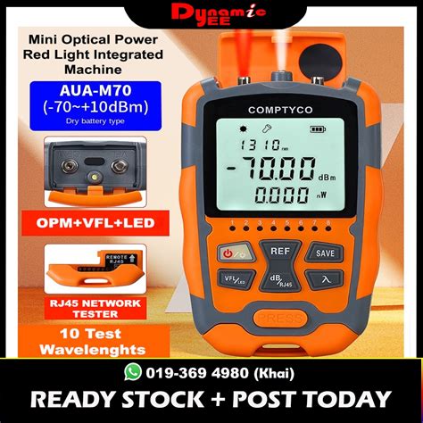 5g High Precision 4 In1 Optical Power Meter Visual Fault Locator Vfl