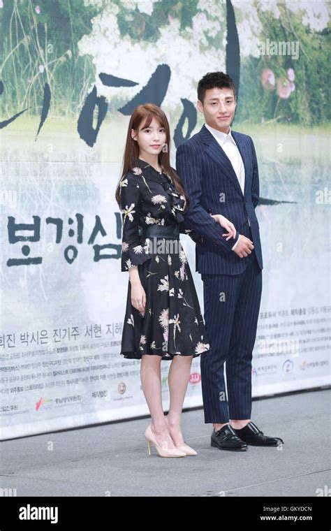 Seoul Korea 25th Aug 2016 Lee Jun Ki Kang Ha Neul Hanna Ji Eun