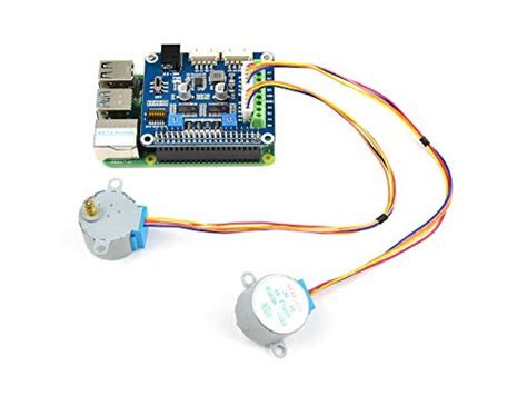Waveshare Stepper Motor Board Compatible With Raspberry Pi Drives Two Stepper Motors Bigamart