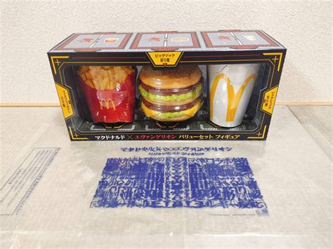 Yahoo オークション 新品未開封 マクドナルド×エヴァンゲリオン バリ