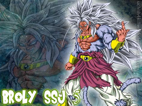 Broly Ssj 5 By Uchiih4killer96 On Deviantart