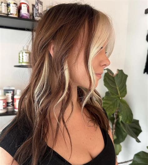 Money Piece Hair Auburn Blonde Hair Brown Blonde Hair Peekaboo Hair