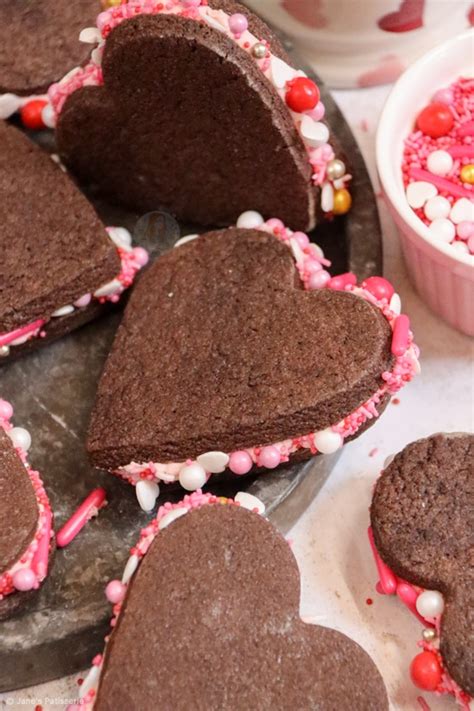 Valentines Sandwich Cookies Janes Patisserie