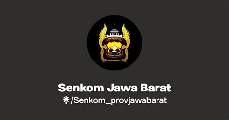 Senkom Jawa Barat Instagram Tiktok Linktree