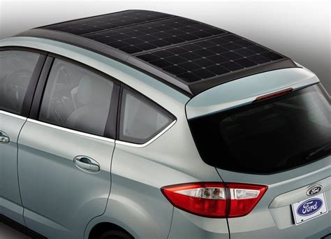 Ford Apresenta O C Max Solar Energi Concept Carro El Trico Movido A Energia Solar Planetcarsz