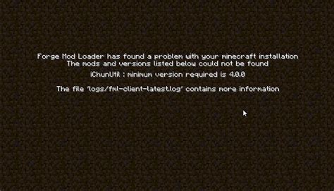 Как исправить ошибку в майнкрафте Minecraft