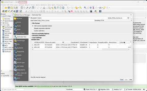 Delimited Text Preview Only Shows 2 Lines · Issue 51019 · Qgisqgis