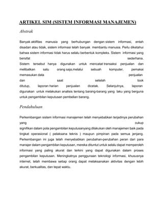 Artikel SIM Rania Juita 43219110113 PDF