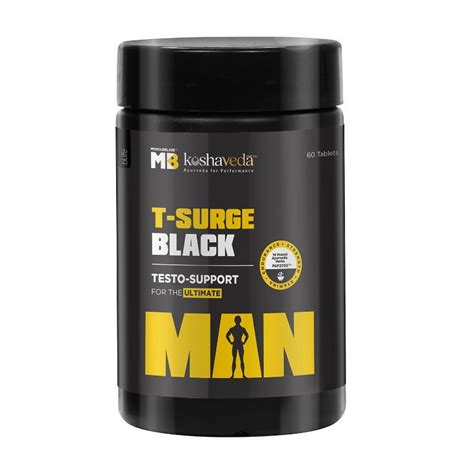 Buy Muscleblaze T Surge Black Testosterone Booster For Men Online