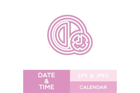 Date And Time Icon Calendar Gráfico Por Beldonbenediktus · Creative Fabrica