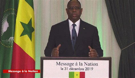 Adresse à la Nation Lintégralité du discours du président Macky Sall
