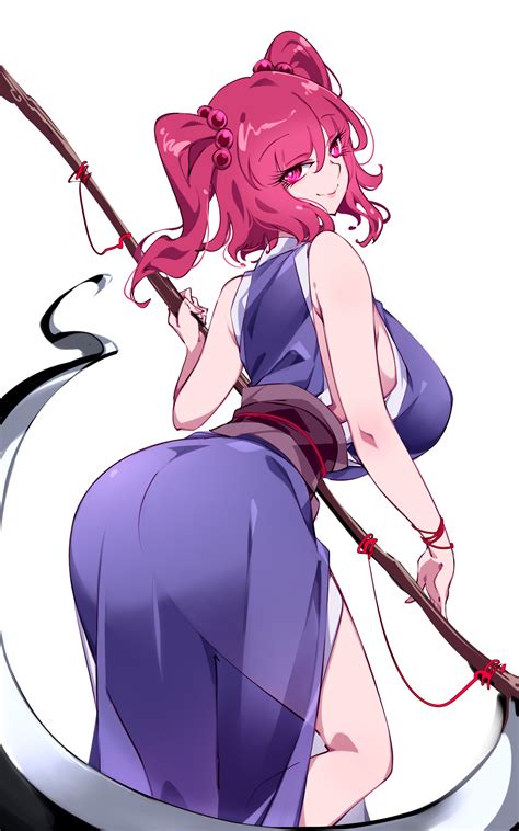 Onozuka Komachi Touhou Drawn By Raptor7 Danbooru