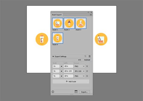 Illustrator In 60 Seconds The Asset Export Panel Envato Tuts