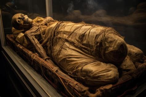 Premium Photo Preserved Ancient Mummy Generate Ai