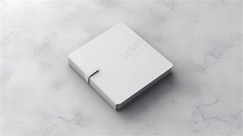 현실적인 흰색 가죽 일기장 모형 격리된 밝은 회색 표면의 3d 렌더링 주형 배경 실적 배경 현실 배경 이미지 Hd 주형 실적 현실 배경 사진 무료 다운로드