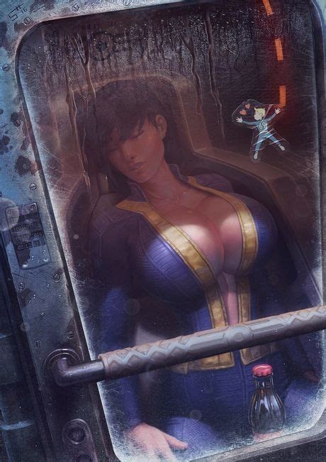 Fallout Anime Art Girl Fallout Fan Art Fallout Concept Art Vegito Y