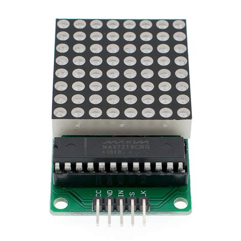 Max7219 88 Dot Matrix Module Microcontroller Module Display Module Mcu Led Display Control