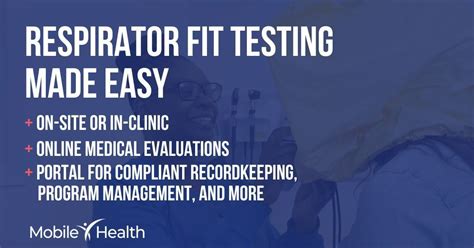 Mobile Health On Linkedin Tired Of Bottlenecks And Burnout With Your Respirator Fit Testing