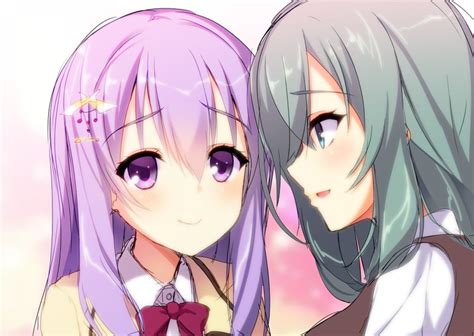 Shikibe Mayu And Ise Kotori Riddle Joker Drawn By Aria