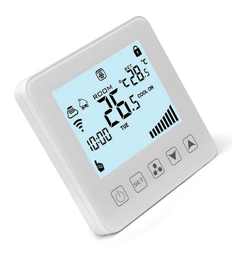 Digital Programmable Damper Fan Thermostat For Cen Grandado