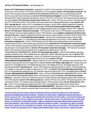 Fillable Online Dd Form 1574 Instruction Manual Urep Herokuapp