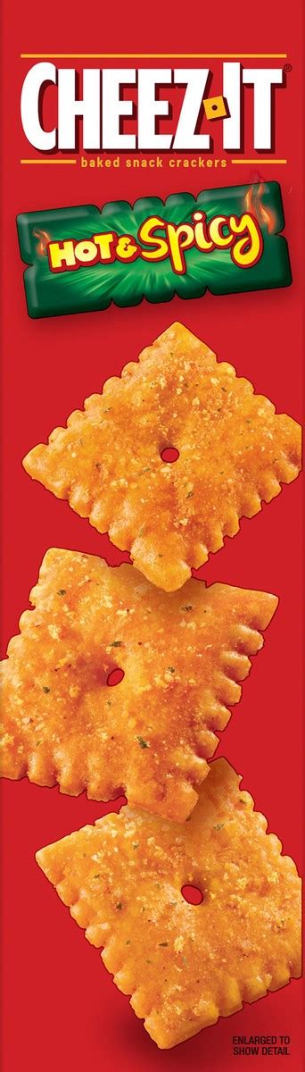 Cheez It Cheese Crackers Hot And Spicy 124 Oz Shipt